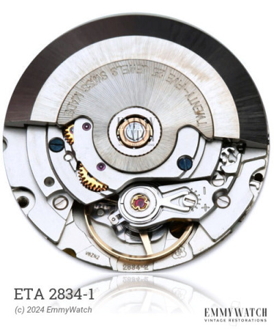 ETA 2834-1 Watch Movement - EmmyWatch